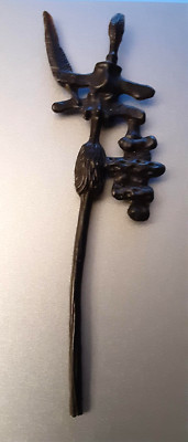 STAR WARS ROTJ JEDI EWOK LOGRAY STAFF CEREMONIAL STICK ACCESSORY 1983 ...