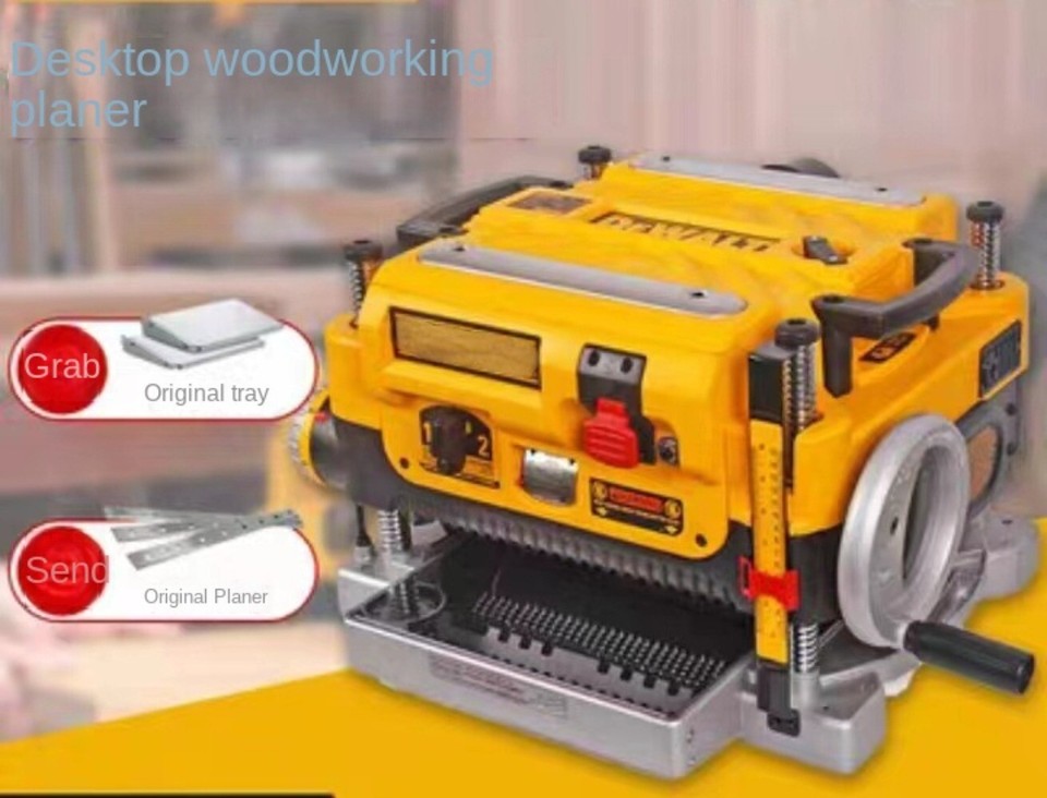 Multi-functional Woodworking Planer DW735 Press Planer Machine Small ...