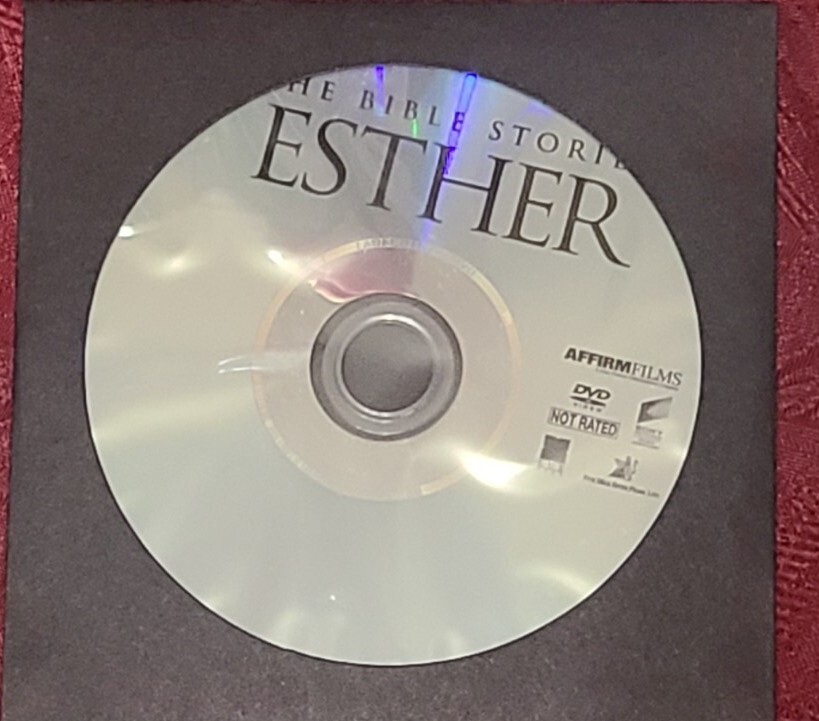 The Bible Stories Esther DVD USED Disc Only! No Case or Artwork ...