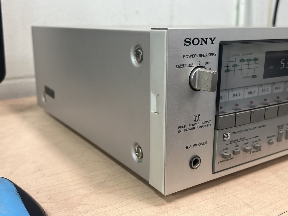 SONY STR-V55 STEREO RECEIVER With MM/MC PHONO | eBay