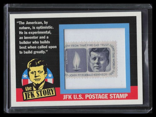 2012 Topps Heritage JFK Stamp Collection The America John F Kennedy ...