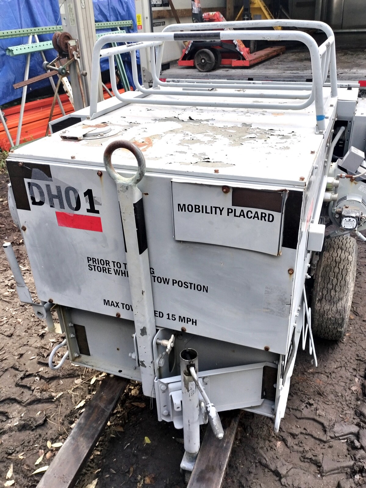 Military Diesel Engine Heater & Generator on Trailer - Yanmar Engine ...