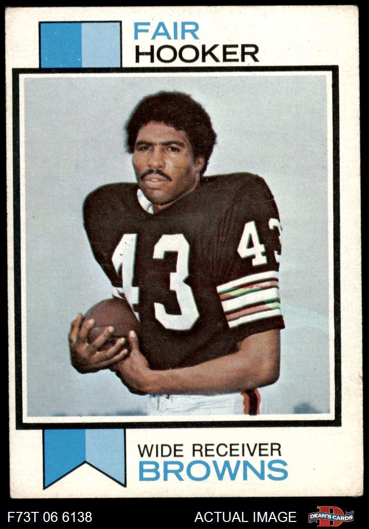 1973 Topps #429 Fair Hooker Browns-FB Arizona St 5 - EX | eBay