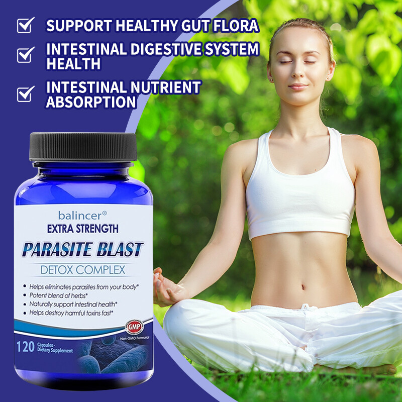 PARASITE DETOX BODY CLEANSE Complex Anti- PARASITE Support Cleanse 100 ...