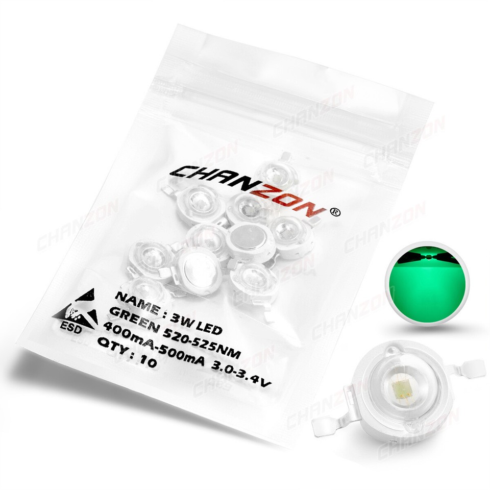 3W High Power Smd Led Chip 3 Watt Royal Blue Infrared Rgb Light ...