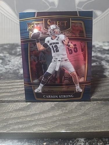 2022 Panini Select Draft Picks Carson Strong Rookie Concourse #11 ...