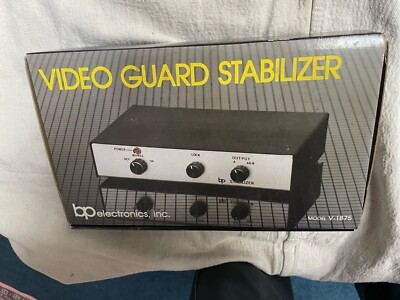 Vintage BP Video Guard Stabilizer /RF Converter Model V-1877 | eBay