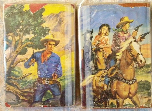 LOT of 2 ROY ROGERS Books ~ Ghost of Mystery Rancho & Rimrod Renegades ...