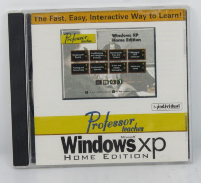 Professor teaches WINDOWS XP PROFESSIONAL PC CD-ROM | eBay