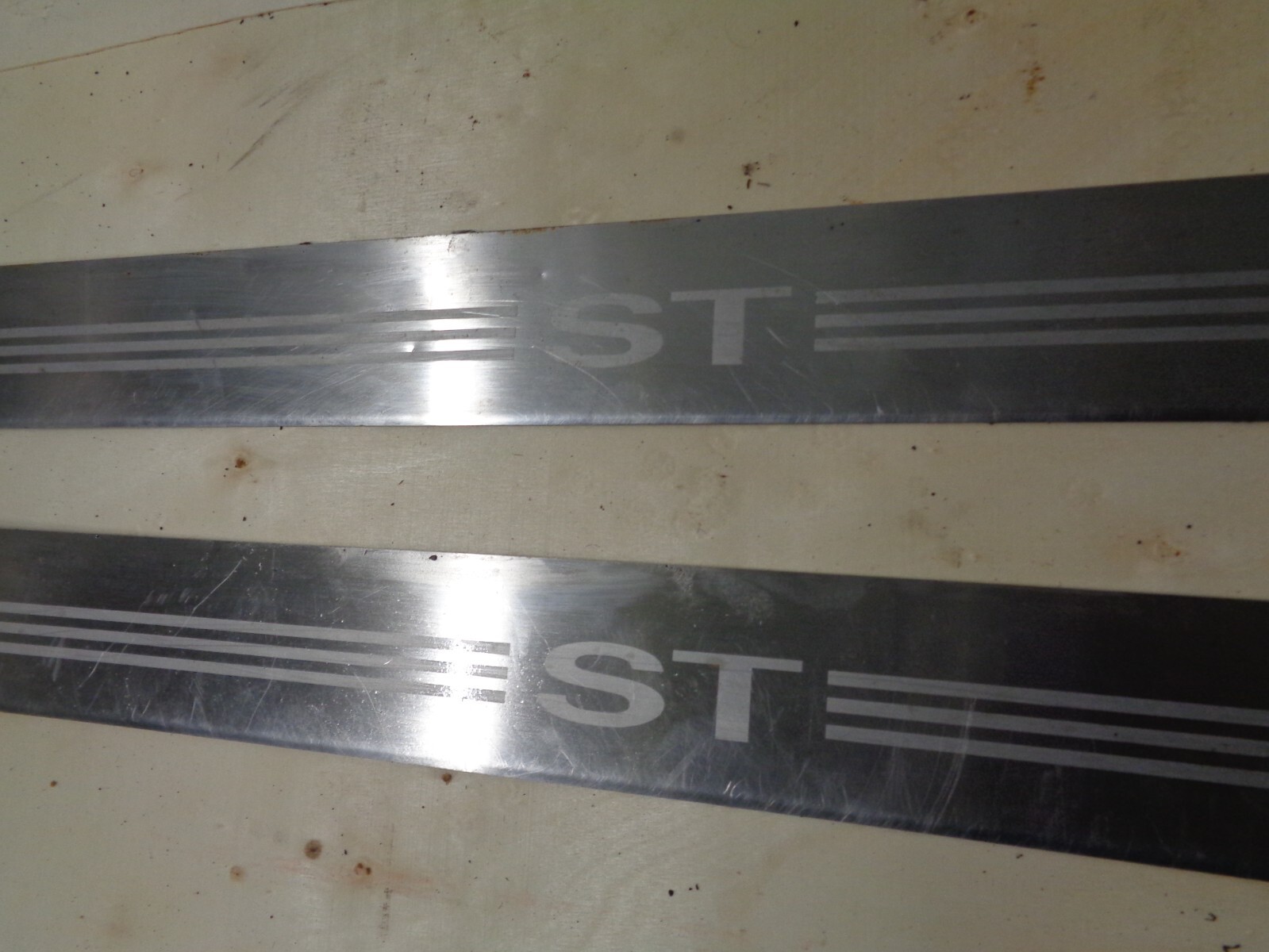 Focus Mk1 ST 170 5 Door or Estate ~ Stainless Sill kick panel trims ST ...