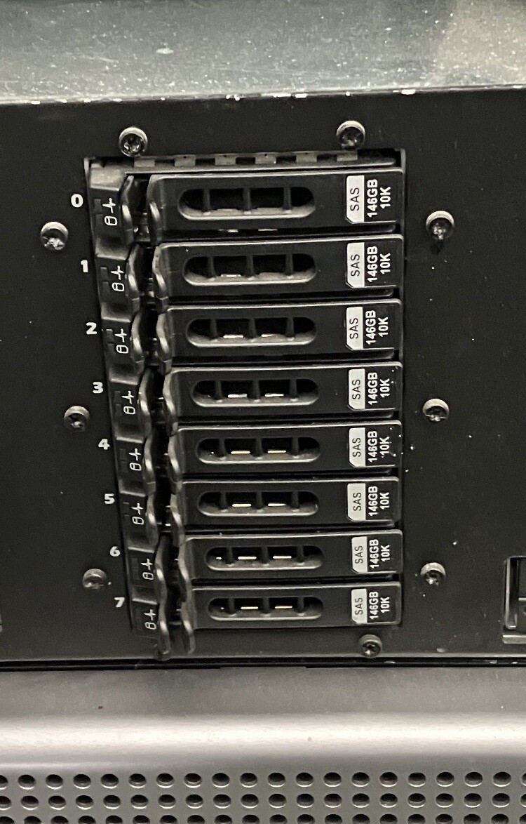 2 Genuine Dell PowerEdge 6850 Server W/Quad Intel Xeon 32 GB RAM “Lot ...