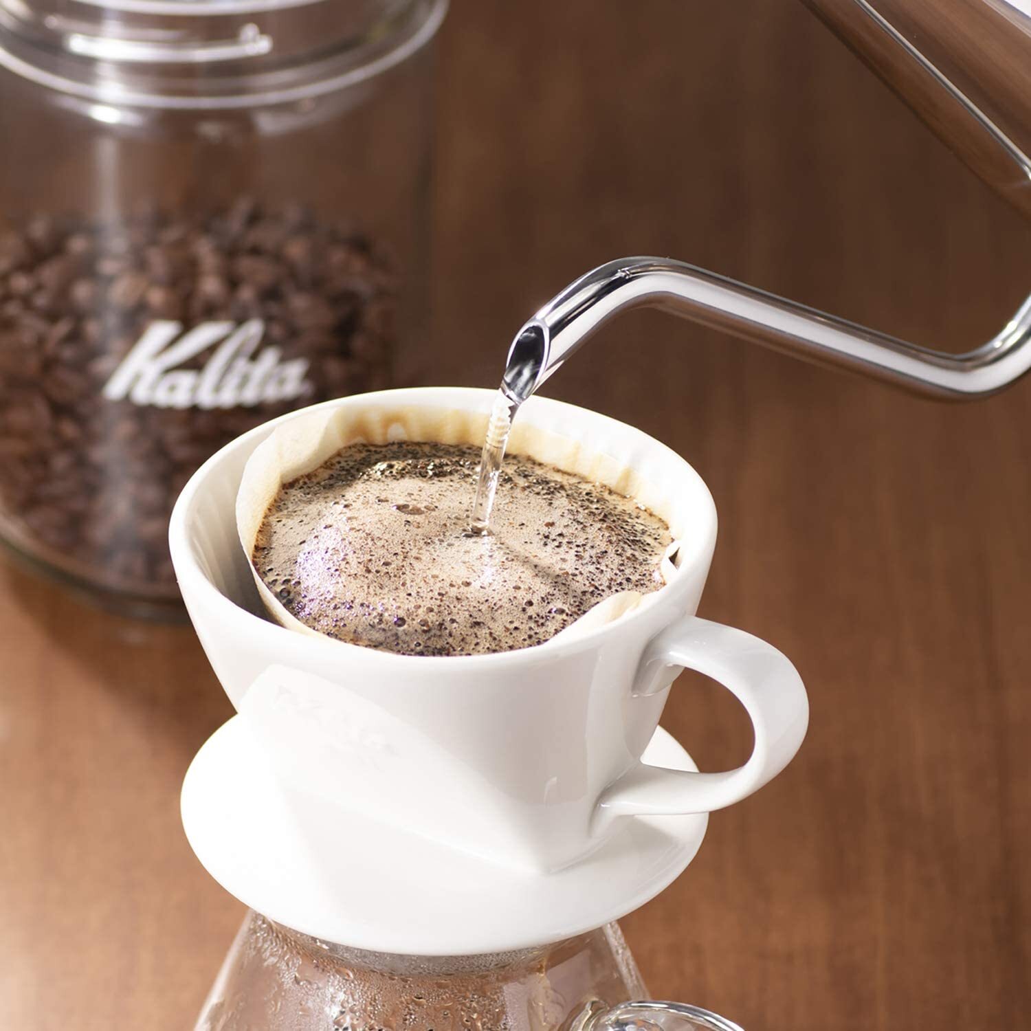 Carita Coffee Pot Stainless Steel Slim 0.7L TSUBAME & KALITA 700SS ...