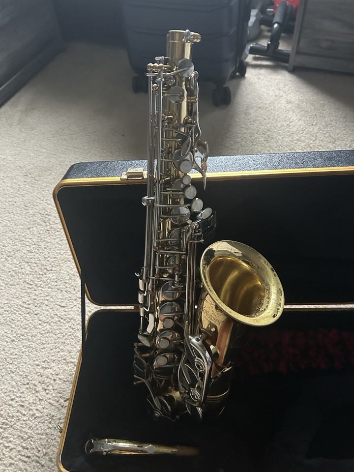 Selmer AS 500 Alto Saxophone Musical Instrument with Hard Case | eBay