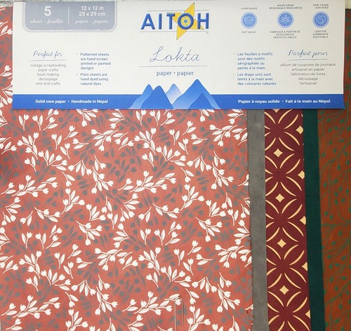 Aitoh Lotka Paper Pack 8.5"X11" 5/Pkg-Leafettes - 5A002HW6-1GKDK ...
