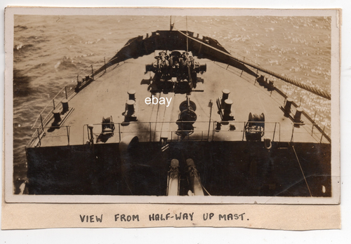 Photo Postcard - Crew of S.S. WOODFIELD 1920 Grain carrying Ship +4 ...