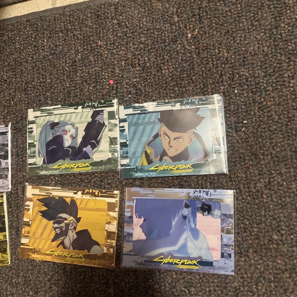 Cyberpunk Edgerunners Cybercel Rare Lot Unscanned | eBay
