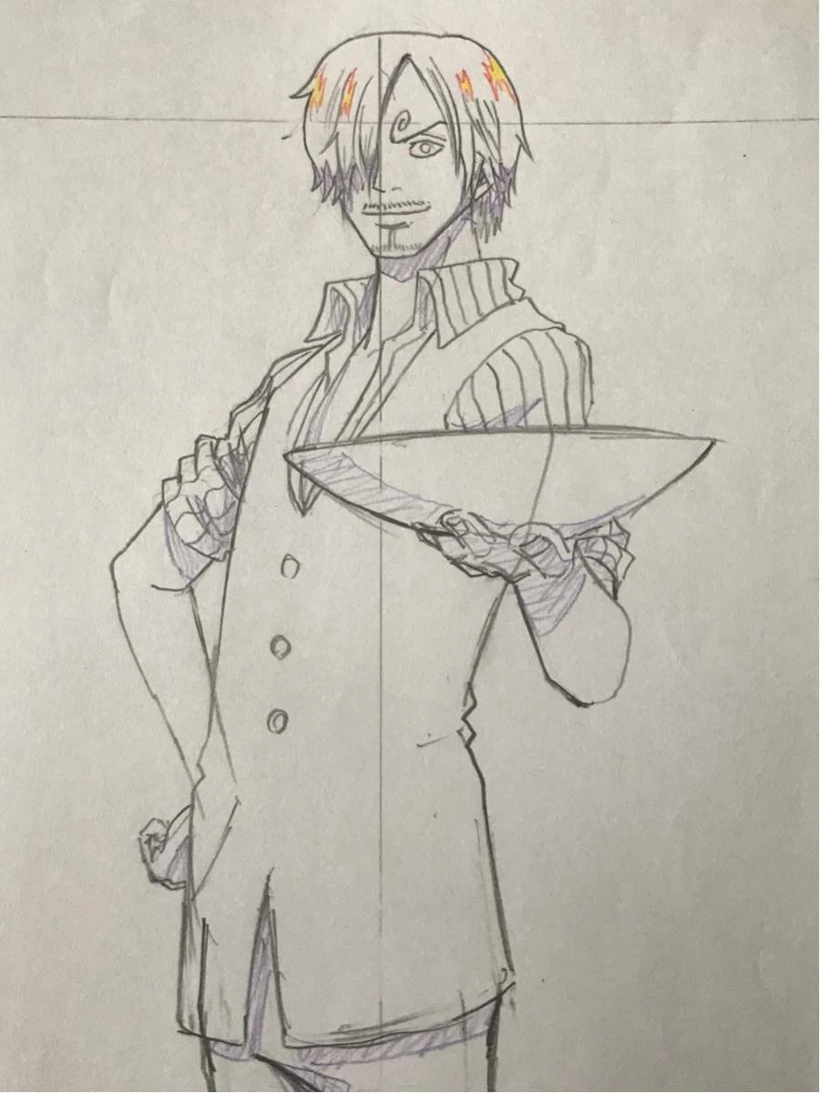 Sanji Drawing