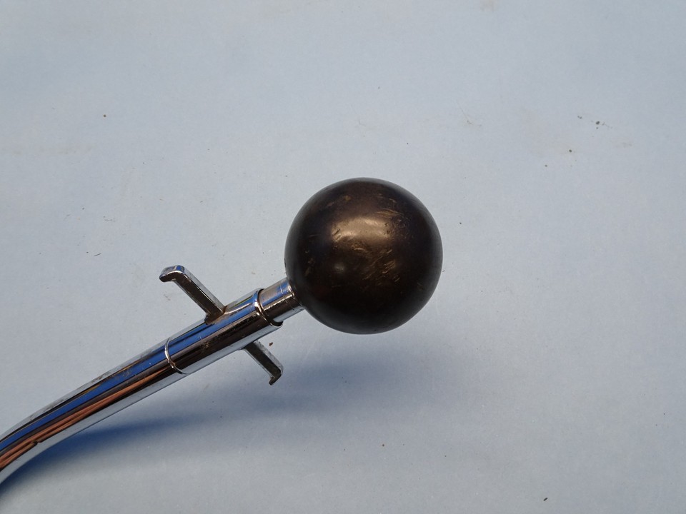 1962-1969 FORD ORIGINAL 4 SPEED CHROME SHIFT LEVER SHIFTER WITH KNOB ...