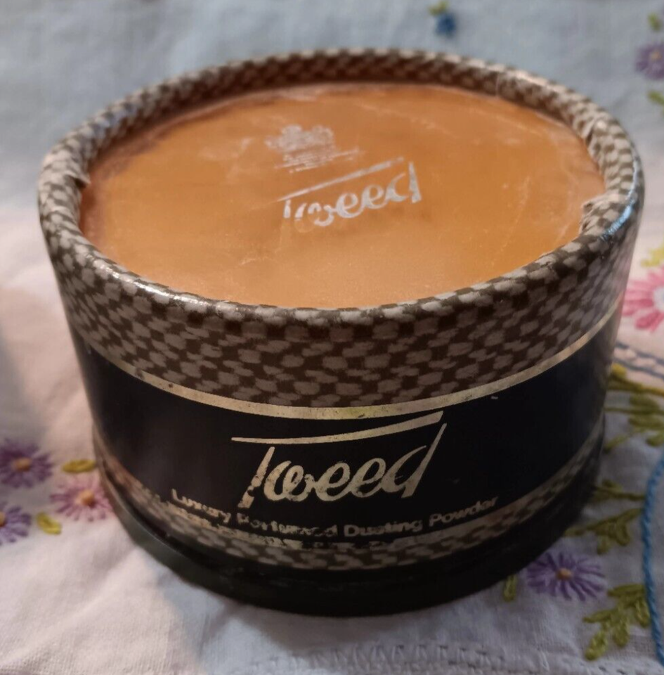 Vintage Tweed perfumed talc and dusting powder | eBay