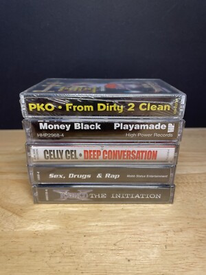 Hip Hop Rap Cassette Tape Lot Of 5 Explicit NEW! Sealed! | eBay