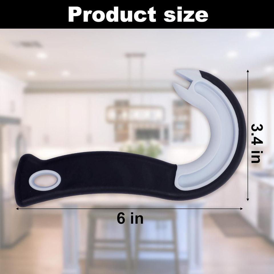 Easy Open Ring Pull Can Opener, J-Shaped Manual Tab Puller for Soda ...