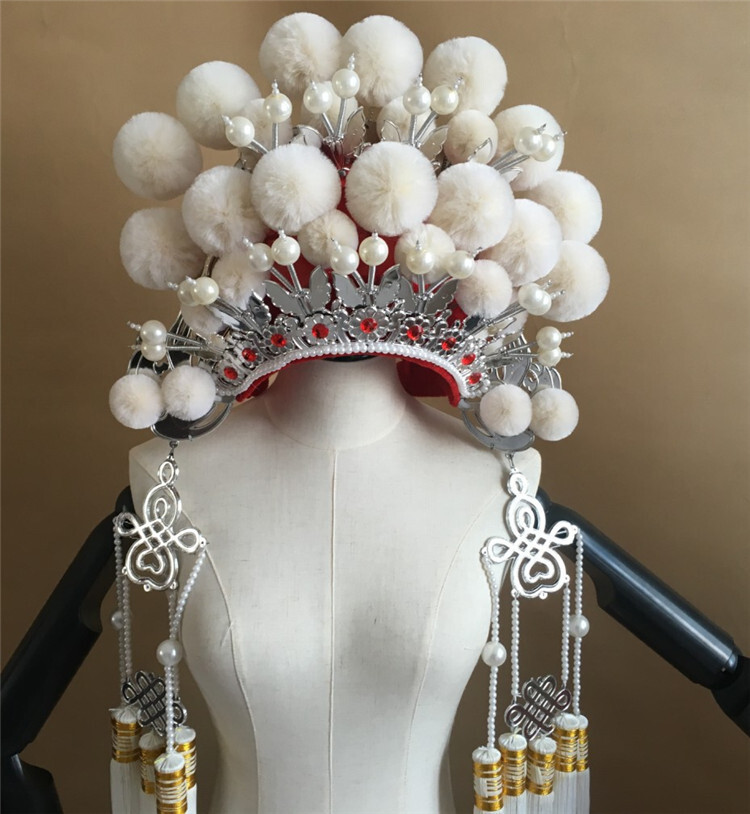 Traditional Chinese Opera Hat Phoenix Crown Bride's Ancient Costume ...
