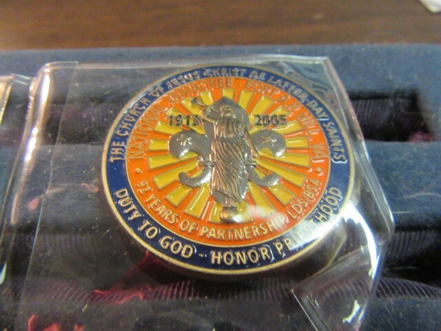 2005 National Jamboree LDS Mormon Challenge Coin GA5 | eBay