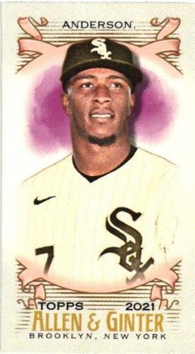 2021 Topps Allen & Ginter #184 Tim Anderson Mini Near mint or better | eBay