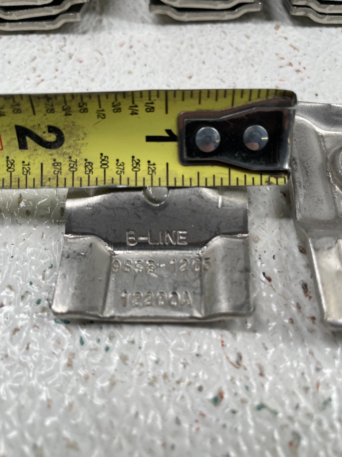 (4) B-LINE 9SS6-1205 Cable Tray Clamp/Guide Fitting Stainless Steel ...