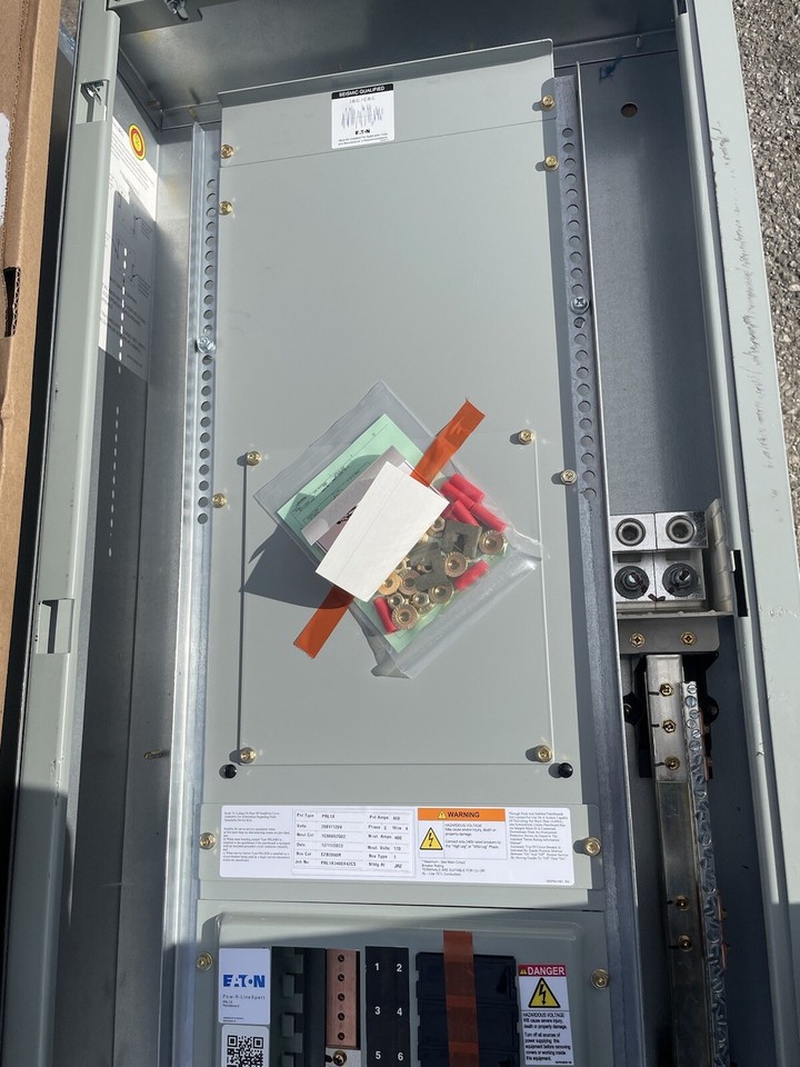 400AMP 208/120V MAIN LUG PANELBOARD 42 SPACE 3PHASE COMPLETE PANEL (NEW ...