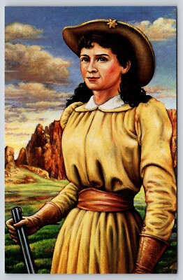 Postcard Annie Oakley Little Sure Shot Sharpshooter 1993 FDC USPS ...