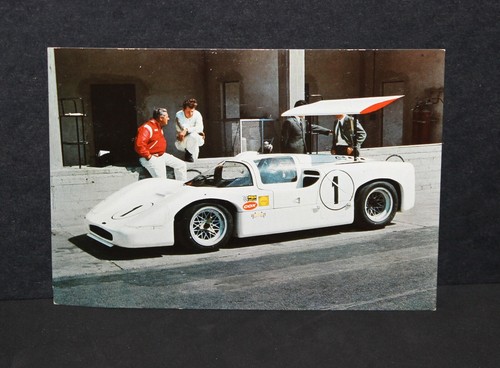 1967 Chaparral 2F #1 Phil Hill Monza 1000 Km. Race Vintage Italian ...
