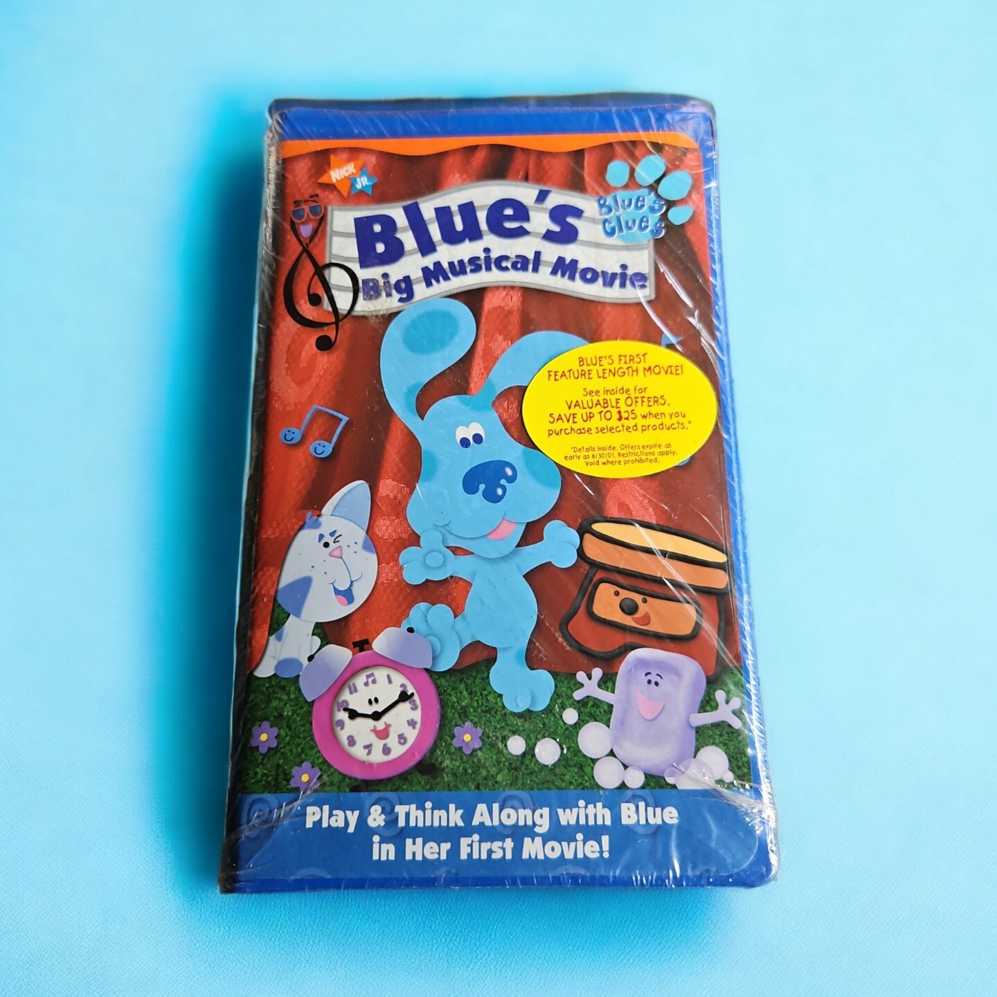 Nick Jr Blue’s Clues Big Musical Movie VHS | Grelly USA