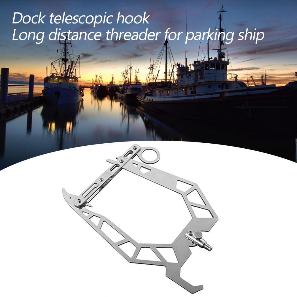Multi-Purpose Mooring Rope Dock Hook Long-distance Threader (B Hook Set ...