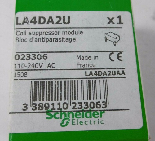Schneider Electric LA4DA2U Beschaltungsmodul | Überspannungsbegrenzer ...