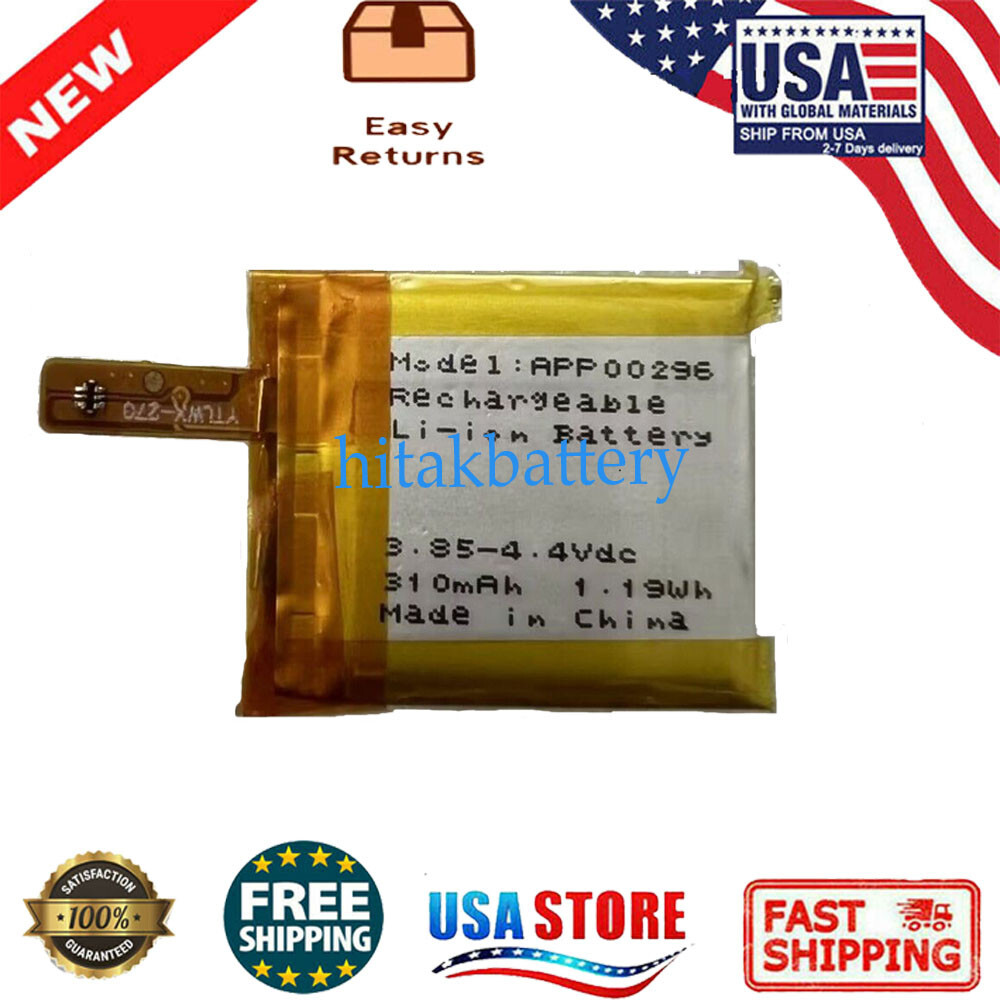 For APACK APP00296 Battery Akku For Rechargeable Li-ion Batteria 310mAh ...