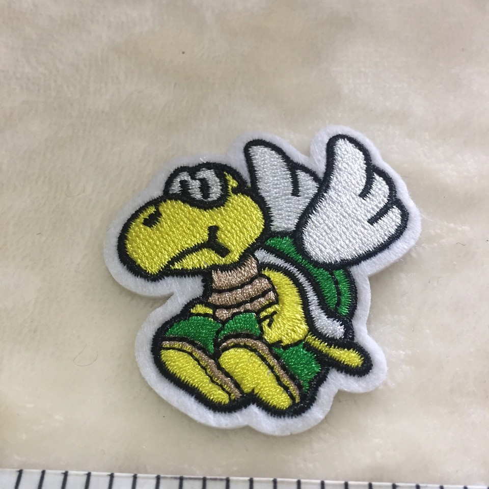 Super Mario Koopa Troopa Video Game Character Embroidered Iron On Patch ...