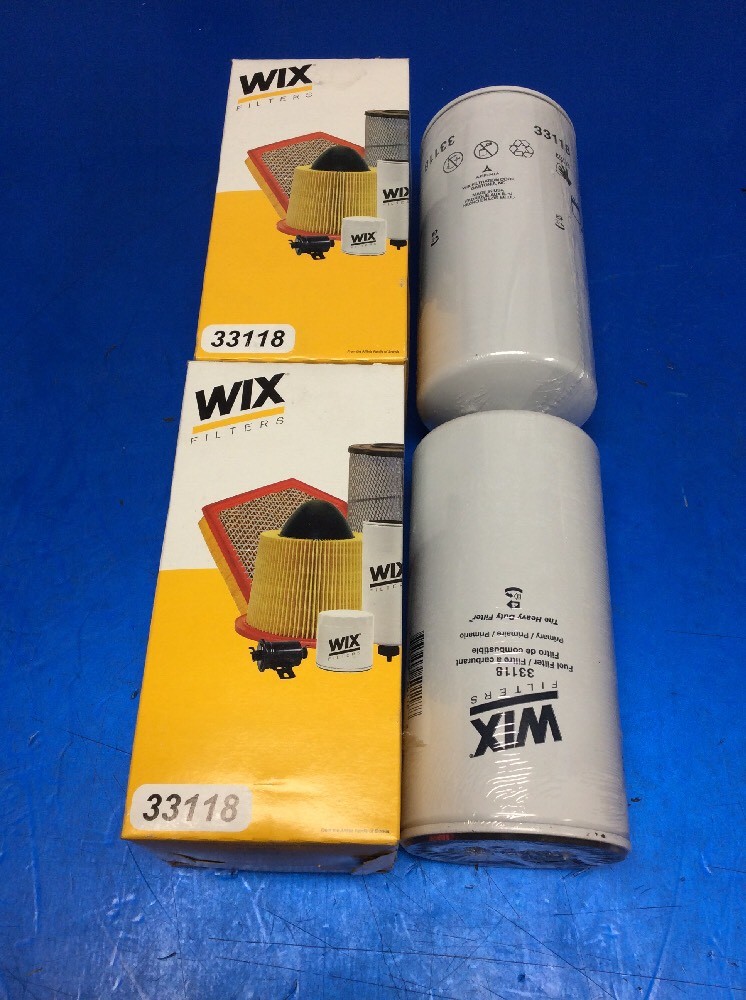 WIX 33118 - Fuel filter cross reference