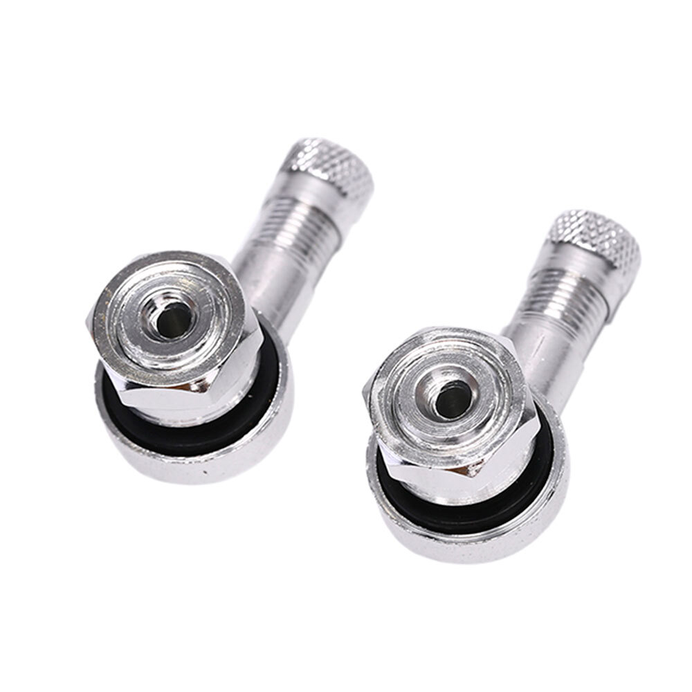 4X CNC Motorcycle 90 Degree Angle Wheel-Tire Stem Tubeless Valve ...