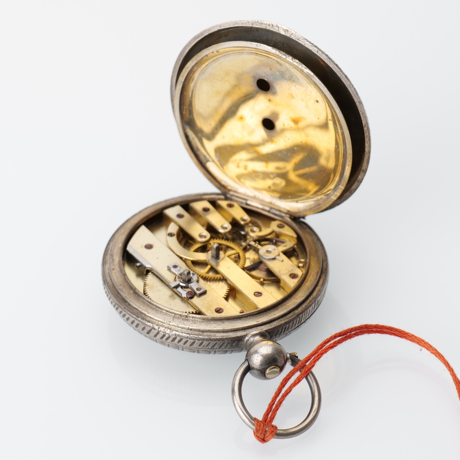 ANTIQUE MILITARY BRITISH ARMY OFFICER'S WATCH POCKET COMPASS ...