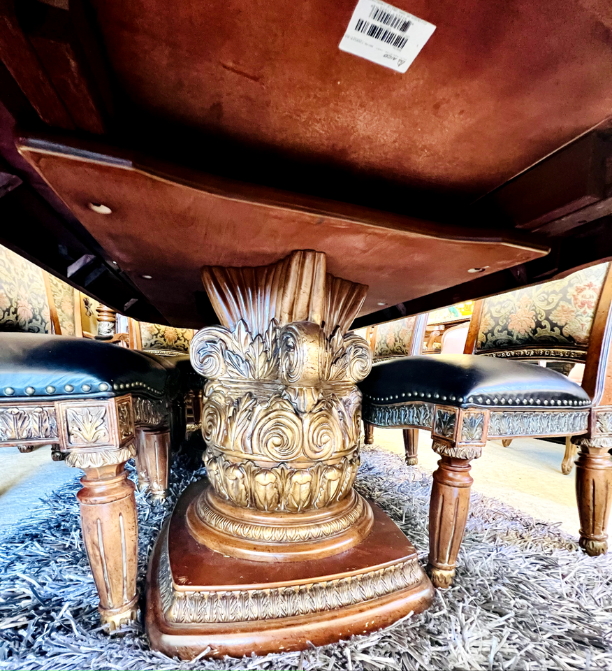 AICO by Michael Amini Villa Valencia 7PC dining room set | eBay