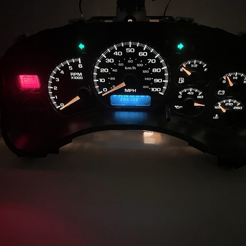 1999-2002 Chevrolet GMC Silverado Yukon Speedometer Instrument Cluster ...
