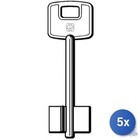 5X Silca Key With Double Map 5BE1 2BT6R 2BE14S | eBay