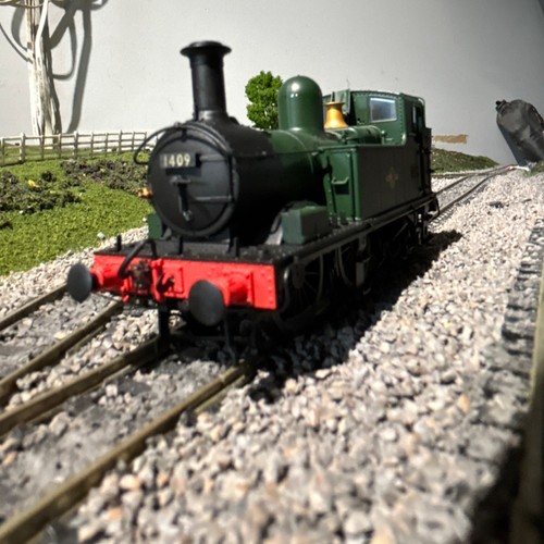 Hatton's H1416 Class 14xx 0-4-2 BR Green DCC OO Scale Steam Locomotive ...