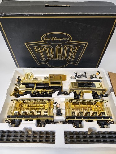 WDW Walter E Disney Golden Edition G Scale Railroad Train Set - LE #216 ...