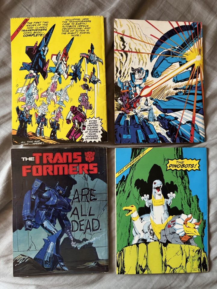 Transformers Comics Magazines Digest 1-4 Collects Issues 1-8 Of ...