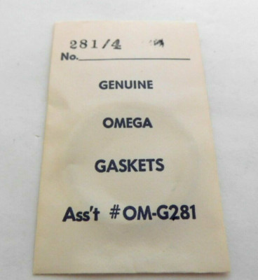 VINTAGE - GENUINE OMEGA 561 PART # 28 1/4 CASE GASKET. SKU 25-10 | eBay