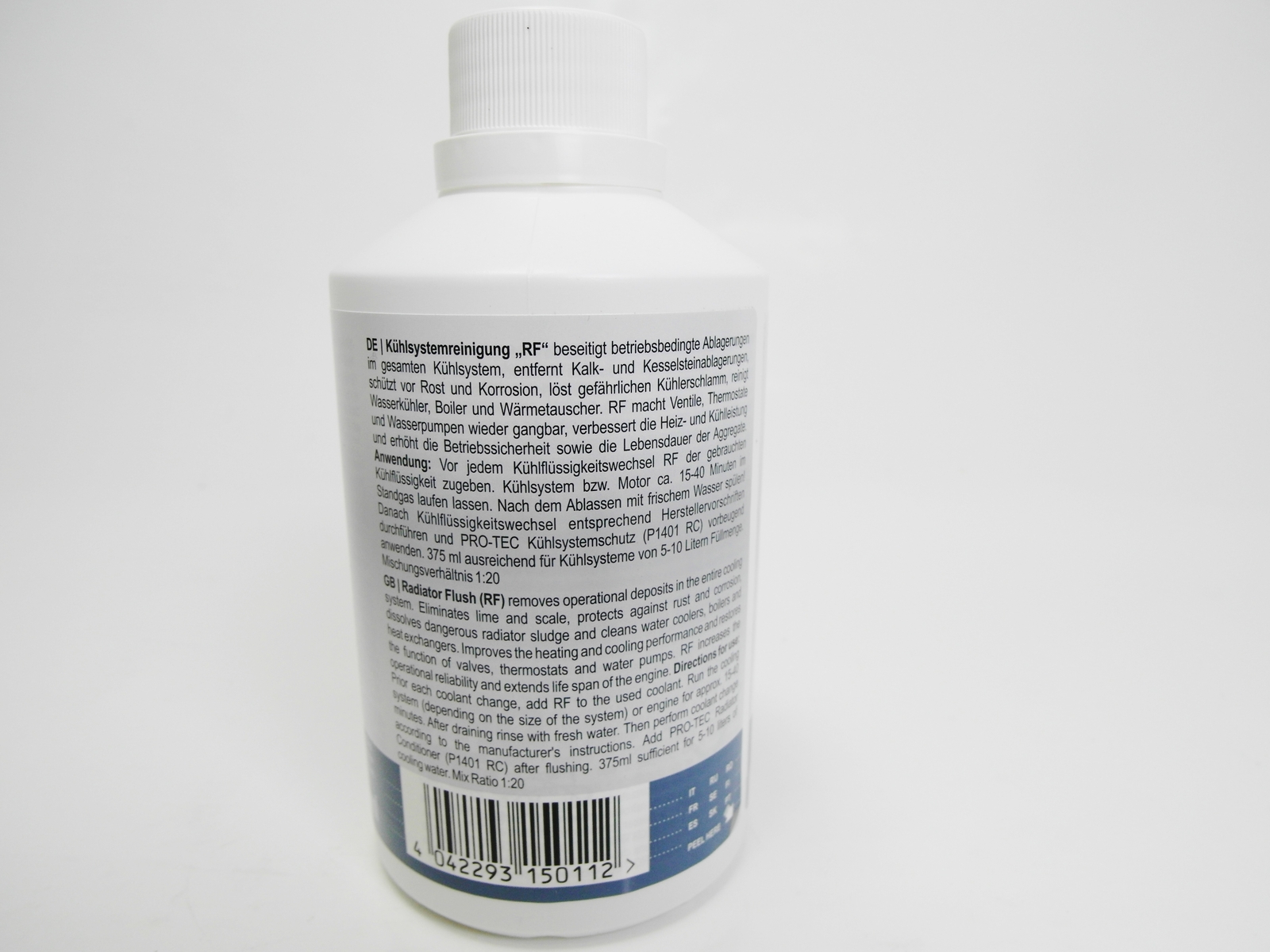 375ml PRO TEC Radiator Flush RF Cooling Fan Cleanser System Cleaner pro ...