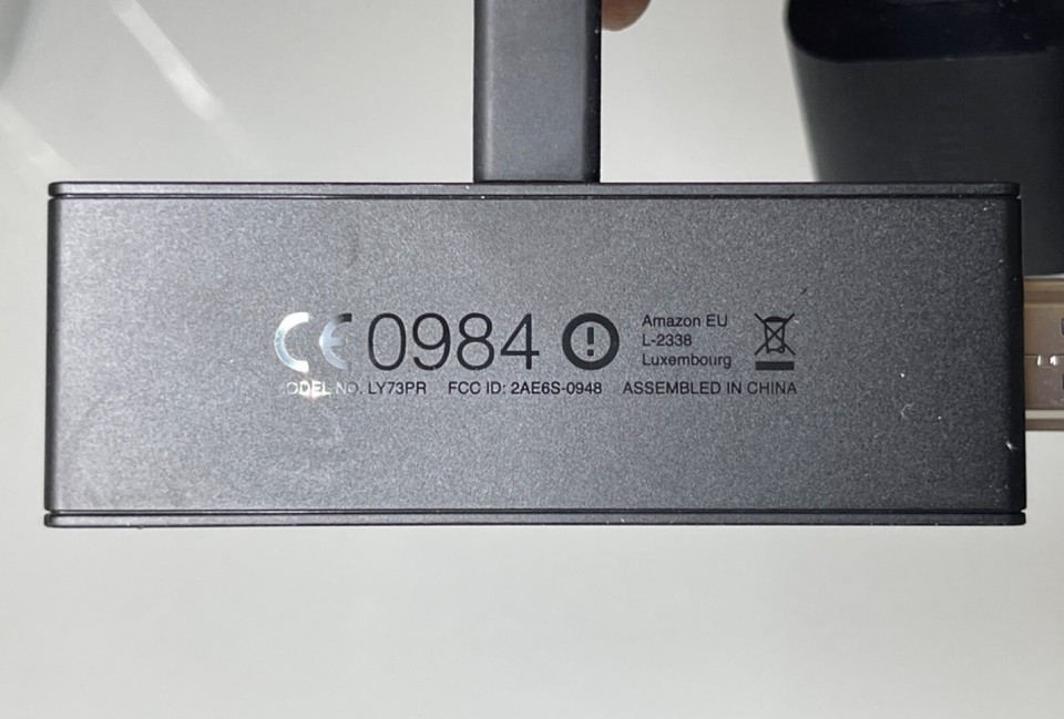 AMAZON Fire TV Stick CE0984 LY73PR (2nd Generation) No Remote | eBay