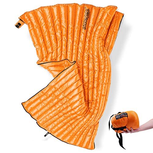 Ultralight Backpacking 3250f Down Sleeping Bag 27oz Ultra Compact 650 ...